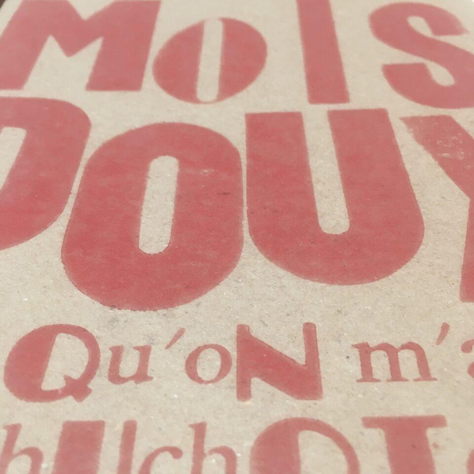 Le carnet où je note les MOTS DOUX qu’on m’a chuchoté | La fabrique de Mots Magiques