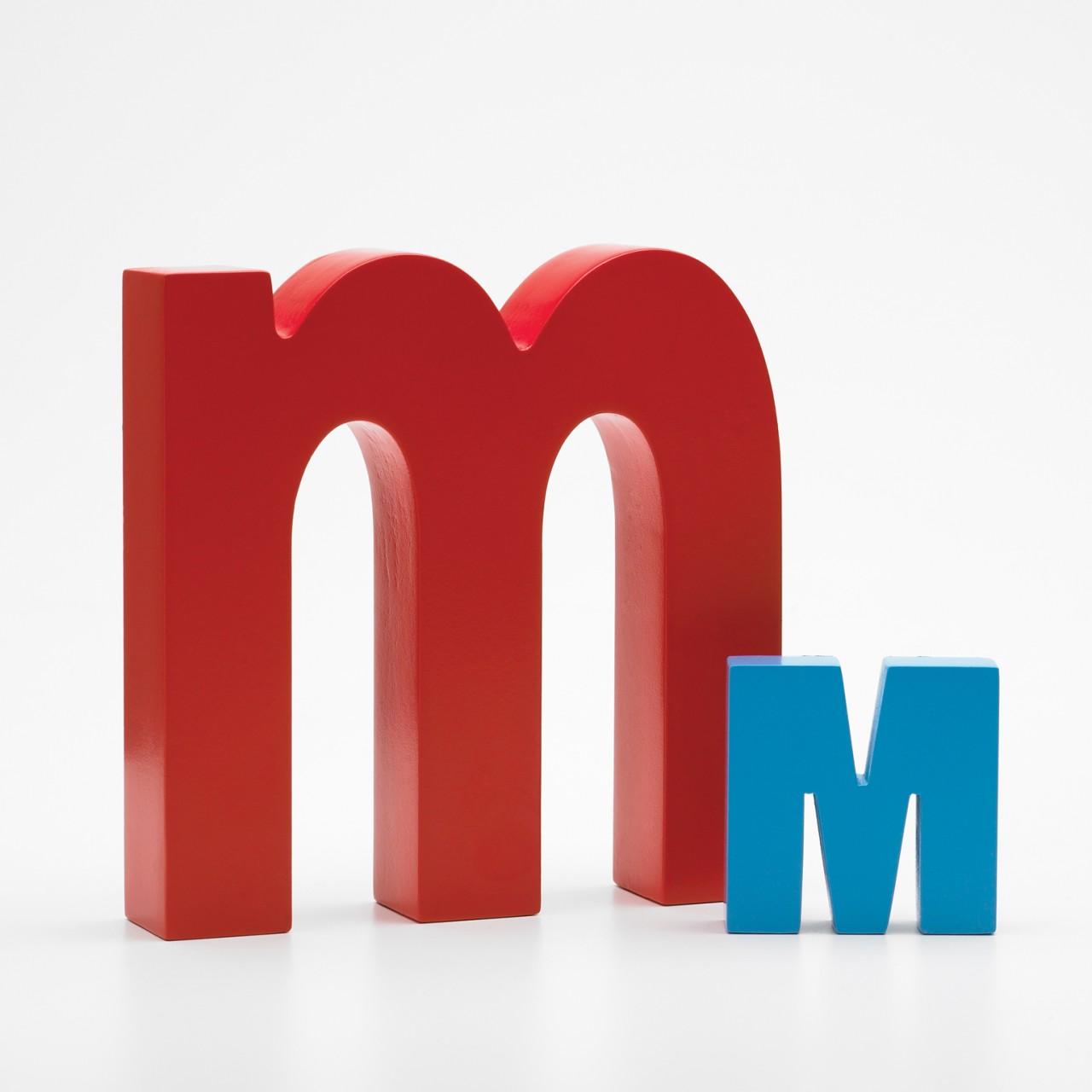 Lettre en Bois Alpha-ART M | La fabrique de Mots Magiques