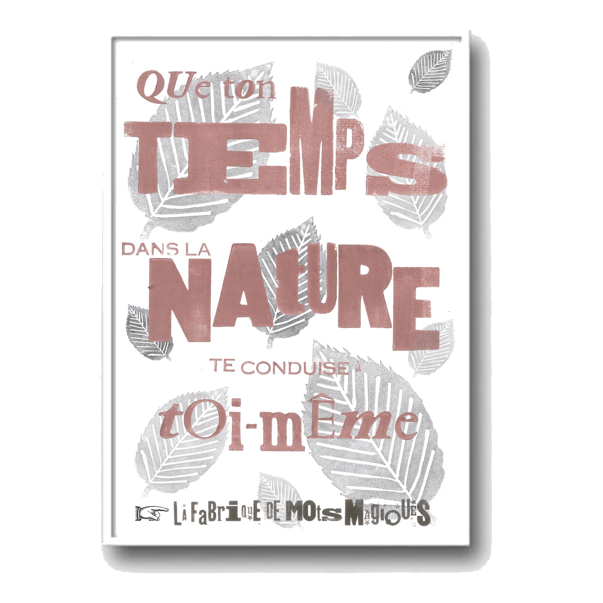 IMPRIMABLE Que ton temps dans la nature te conduise à toi-même | La ...